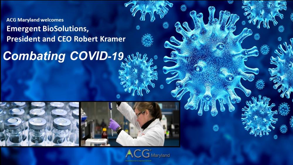 Emergent BioSolutions - Combating COVID-19 | ACG Maryland